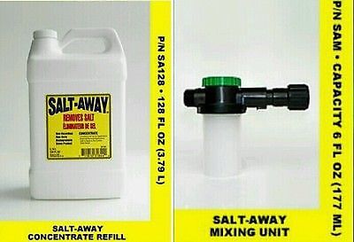 Sell Salt Away GALLON CONCENTRATE & Mixing Unit boat cleaner boat care ...