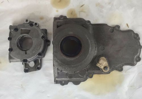 Sell LS7 OEM GM Corvette oil pump and timing cover in Fort Gratiot ...