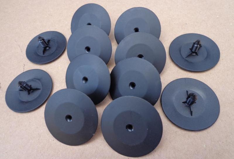 Sell 12 HOOD INSULATION RETAINERS!!! - GM CARS TRUCKS REGAL MALIBU EL ...
