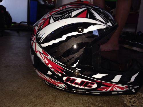 Sell Red And Black Scott Racing Helmet in Clear Brook, Virginia, US ...
