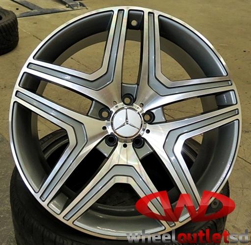 Sell 20" MERCEDES ML300 ML350 ML500 ML550 ML63 AMG WHEELS 5X112 ...