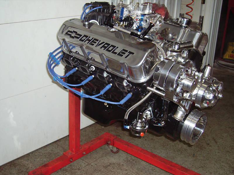 Sell BBC 496 STROKER CHEVY TURN KEY ENGINE ALUM HEADS 635HP CHEVROLET ...