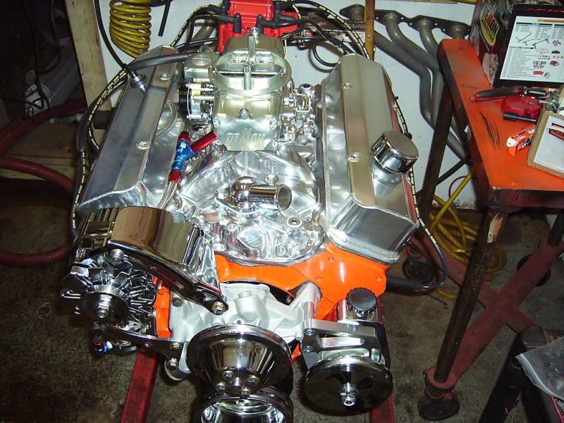 Sell BBC 496 STROKER CHEVY TURN KEY ENGINE ALUM HEADS 635HP CHEVROLET ...