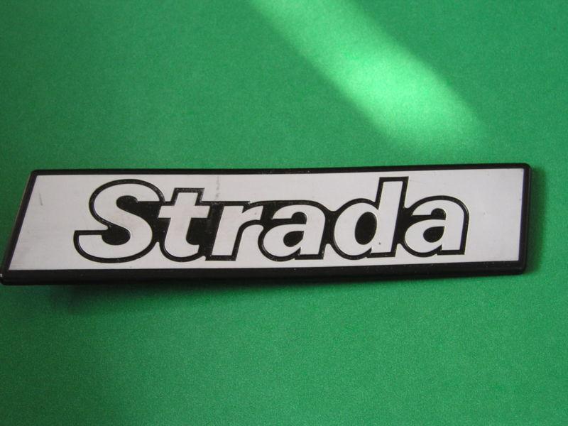 Sell FIAT STRADA LOGO Badge Emblem OEM NEW RARE in Los Angeles ...