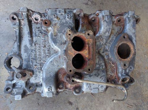 Sell 1968 69 6269318 BB 396 427 Chevy Intake Manifold Hi Rise ...
