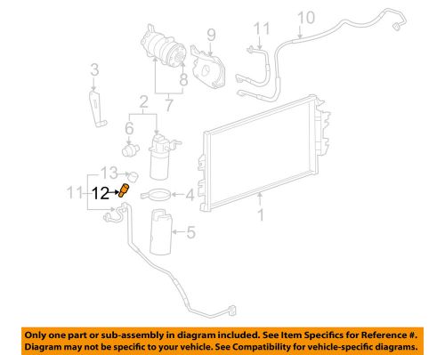 Sell GM OEM A/C Condenser, Compressor Lines-Pressure Hose Seal 24436644 ...