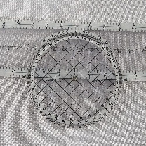 Purchase Vintage Jeppesen PJ-1 Rotating Azimuth Plotter Boeing Aviation ...