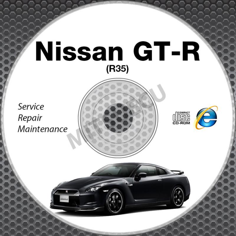 Purchase 2014 Nissan GT-R USA/CANADA Service Manual CD ROM workshop ...