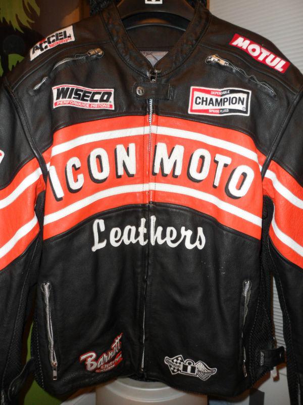 Purchase Icon Vintage Flattrack Daytona Jacket - 3X-Large/Black in ...
