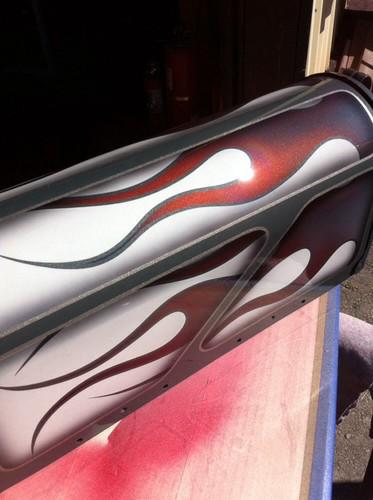Buy Hot Rod Rat Rod Custom Painted Flamed Mailbox Home Shop Garage ...