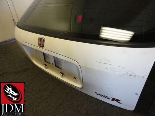 Buy 96-00 JDM HONDA CIVIC TYPE R EK9 TRUNK LID WITH SPOILER WING JDM ...