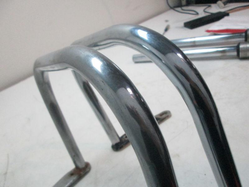 Buy HONDA 1975 GL1000 GL 1000 CHROME ENGINE GUARDS CASE SAVERS CRASH ...