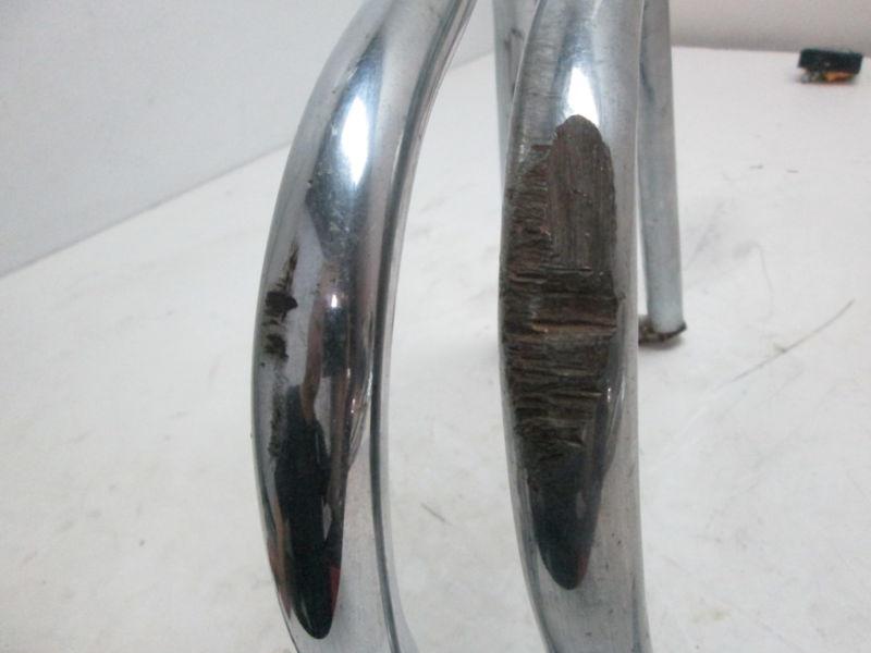 Buy HONDA 1975 GL1000 GL 1000 CHROME ENGINE GUARDS CASE SAVERS CRASH ...