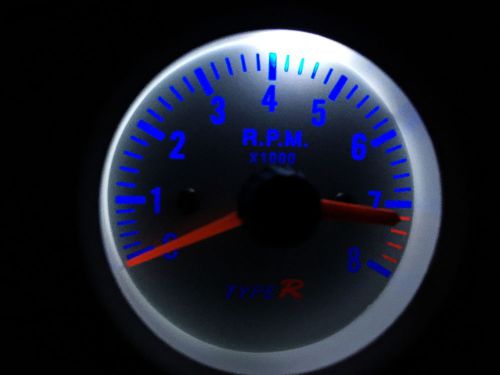 Buy Brand New 52mm TYPE R TACHOMETER 8000 RPM Car Gauge No.075297 in HK ...
