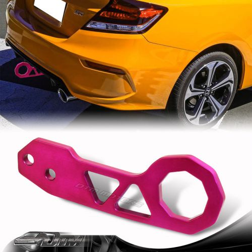 Buy 2" JDM Anodized CNC Billet Aluminum PURPLE Rear Bumper Racing Tow ...