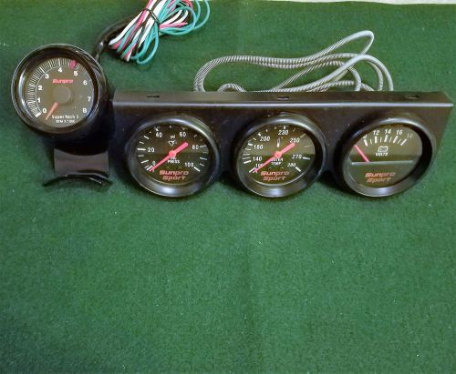 Buy Sunpro Sport Triple Gauge and Tachometer set 2 5/8" in Yulee ...