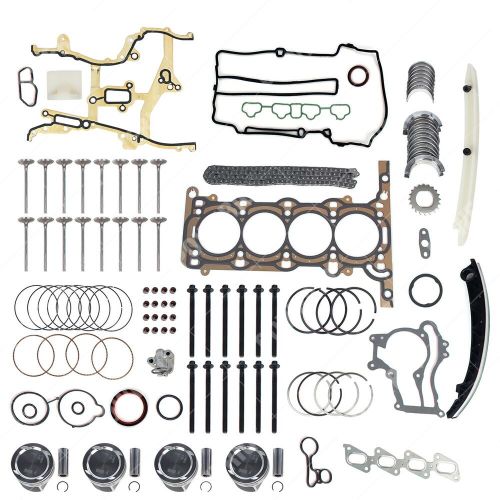 Buy 1.4L Engine Rebuild - Gasket Piston Bearing Timing Chain Set For ...