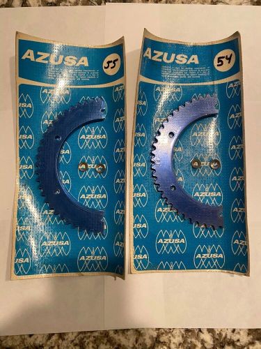 Buy (2) NEW AZUSA Sprockets/GEARS 54 & 55 Tooth 35 CHAIN VINTAGE Go ...