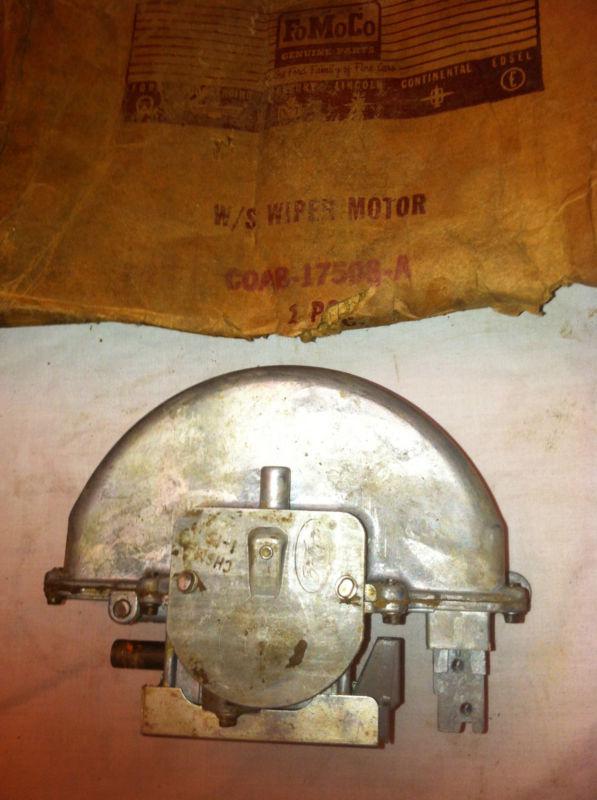 Buy NOS FoMoCo WINDSHIELD WIPER MOTOR WITH ORIGINAL BOX; FOR 1960 EDSEL ...