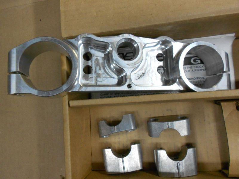 Buy HONDA CR125 BILLET UPPER TRIPLE CLAMP KIT NEW ANSWER PRO TAPER ...