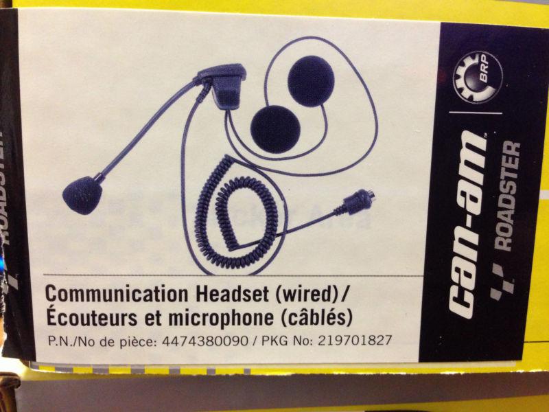 Buy Can Am Spyder Roadster RT Communication Wired Headset 4474380090 in ...