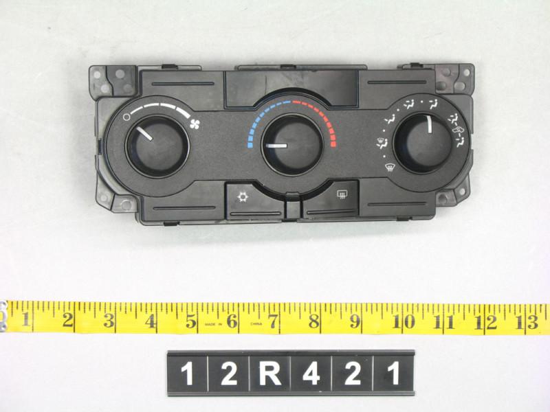 Buy 07 Charger Temperature climate control AC heat unit panel switch ...