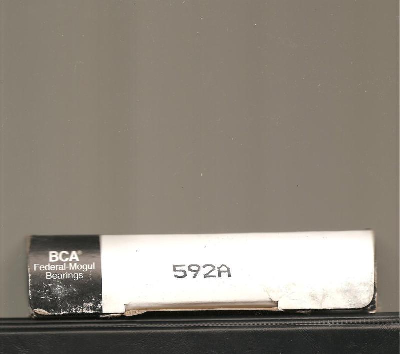 Buy BCA Federal Mogul Bower BCA 592A Roller Bearing Cup Race Brand New ...