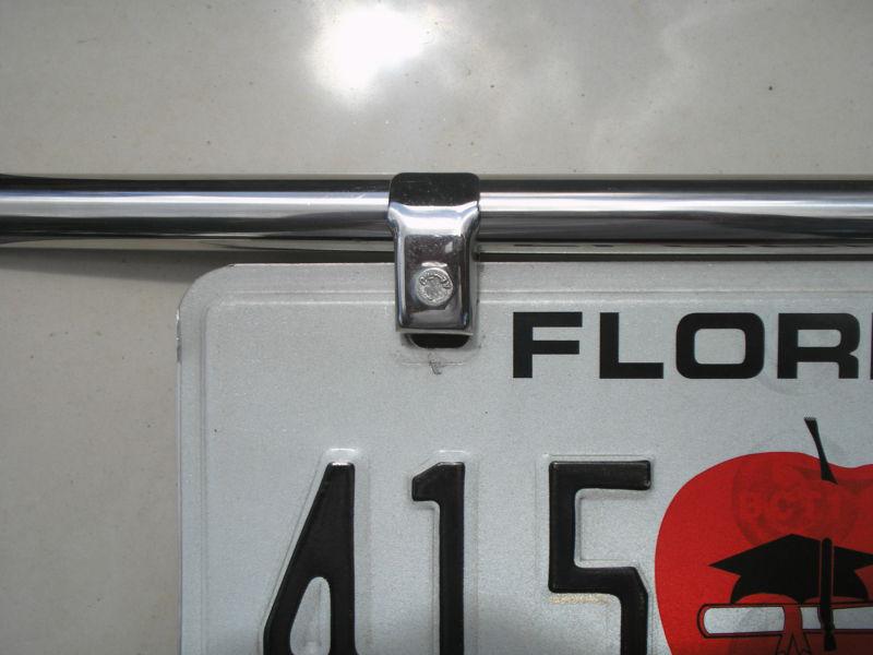 Buy Model A Front License Plate Clamps Polished Stainless Steel / Hot ...