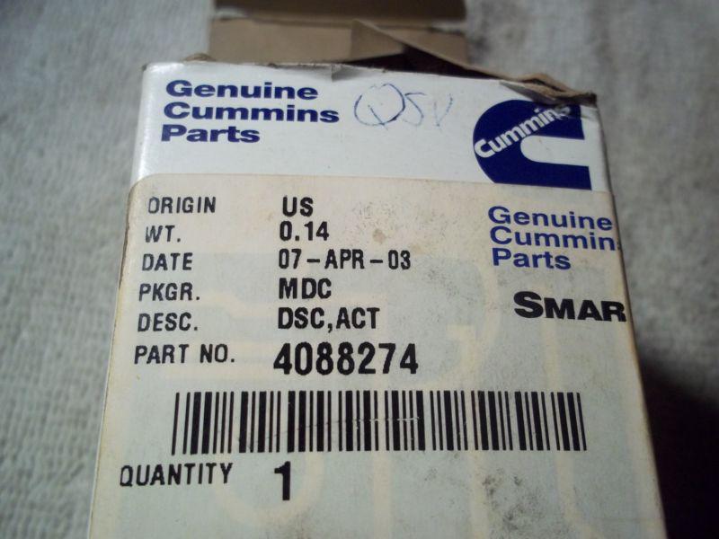 Buy Cummins Disc, Actuator part no. 4088274 in Little Rock, Arkansas ...