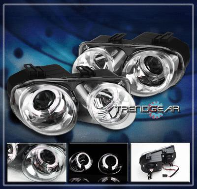 Find 98 99 00 01 ACURA INTEGRA DUAL HALO PROJECTOR HEADLIGHTS LAMP JDM ...