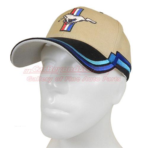 Find Ford Mustang Beige Dagger Baseball Cap, Baseball Hat + Free Gift ...