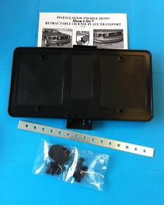 Find RETRACTABLE HIDE AWAY LICENSE PLATE FRAME BRACKET HOLDER MOUNT KIT ...