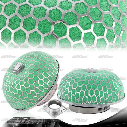 Find Green Micro Foam 3 Inch Outlet Mushroom Cold Air Intake / Turbo ...