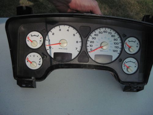Find 2004 Dodge Ram instrument gauge cluster speedometer assembly 2002 ...