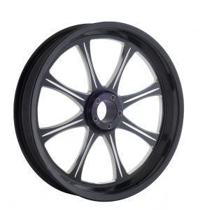 Find RevTech Midnight Series Meridian Black 18x3.5 Custom Wheel Harley ...