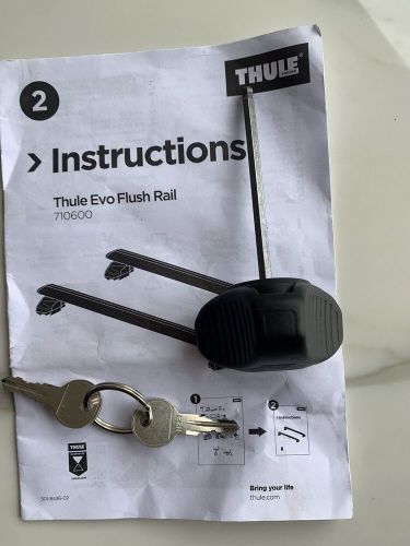 Find Thule 7106 Footpack ** VGC ** 710600 Flush Rail Evo in , for US