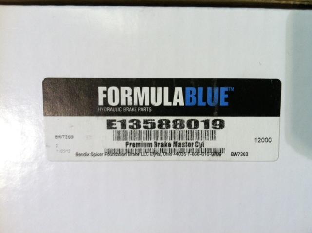 Find Bendix Premium Brake Master Cyclinder E13588019 in Linden ...