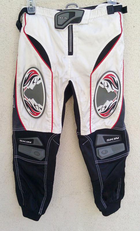 Find SKIN INDUSTRIES MOTORCYCLE / MOTOCROSS RACING PANTS | SIZE 28" in ...