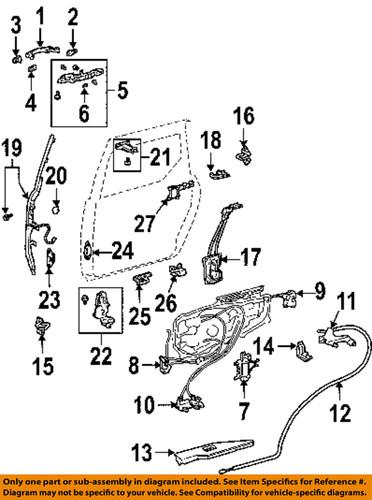 Find TOYOTA OEM 6930008011 Door Lock Motor/Door Lock Actuator Motor in ...