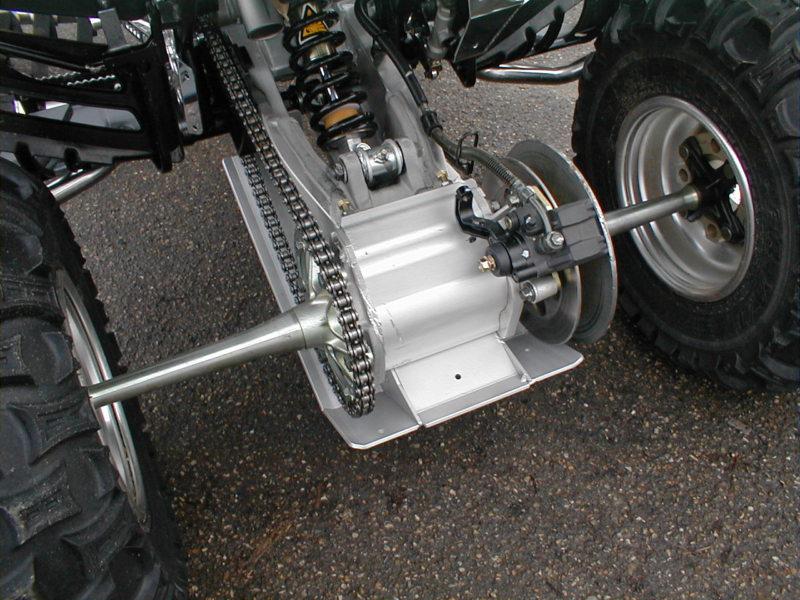 Sell YAMAHA 660 RAPTOR ALL YEARS - REAR AXLE PROTECTOR SKID PLATE ACD ...