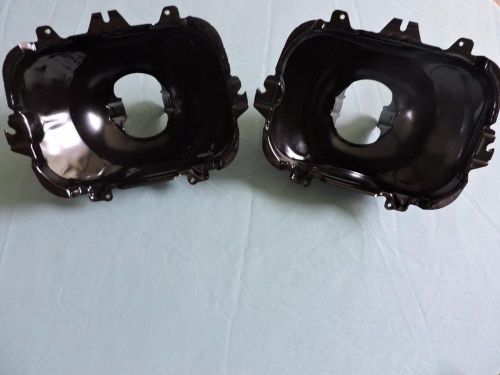 Buy 2 Headlamp Mounting Kit,Headlight Buckets + Rings Fits GM 5968095 ...