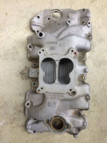 Sell 1968 69 6269318 BB 396 427 Chevy Intake Manifold Hi Rise ...