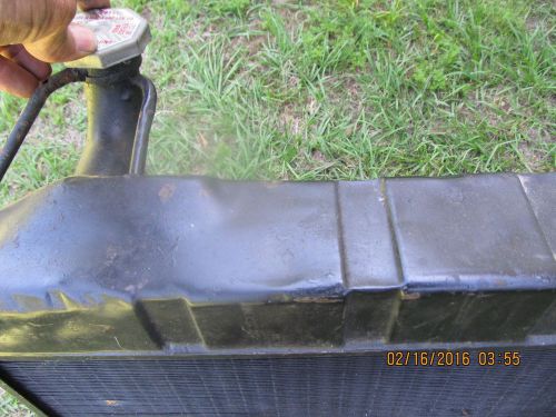 Sell 1956-57 Corvette Radiator, AFTER MARKET core good condition in ...