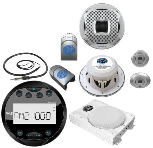 Sell Pyle Bluetooth AUX Round Radio,Antenna, 8"Sub Woofer, 6.5 ...