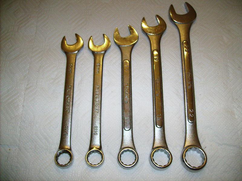 Sell 5 - TrueCraft & Pony Metric Combination Wrenches MUST SEE!!! in ...