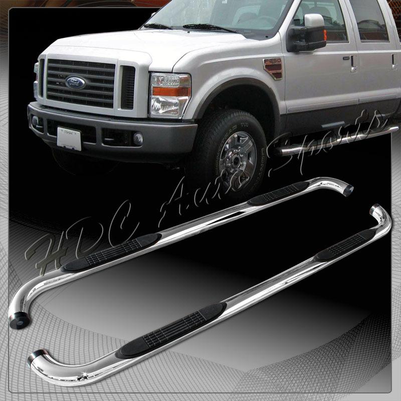 Sell 1999-2010 Ford F250/350 Super Duty Crew Cab Stainless Steel Side ...