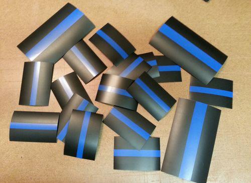 Sell 3- Thin Blue Line Decals 2"x3" Police Sheriff Law Enforcement Non ...