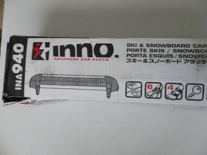 Sell Inno Grab Max Universal Mount Rooftop Ski and Snowboard rack in ...