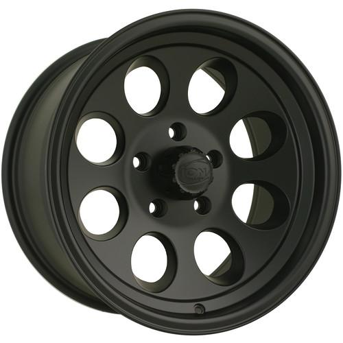 Sell 15x8 Matte Black Alloy Ion Style 171 Wheels 5x4.5 -27 Lifted FORD ...