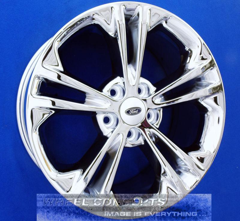 Sell FORD TAURUS 18 INCH CHROME WHEEL EXCHANGE NEW CHROME 18" RIMS 3922 ...